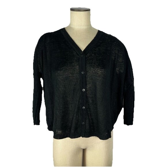 Sundance | Sweaters | Sundance Catalog 0 Linen Black Shear Signature ...